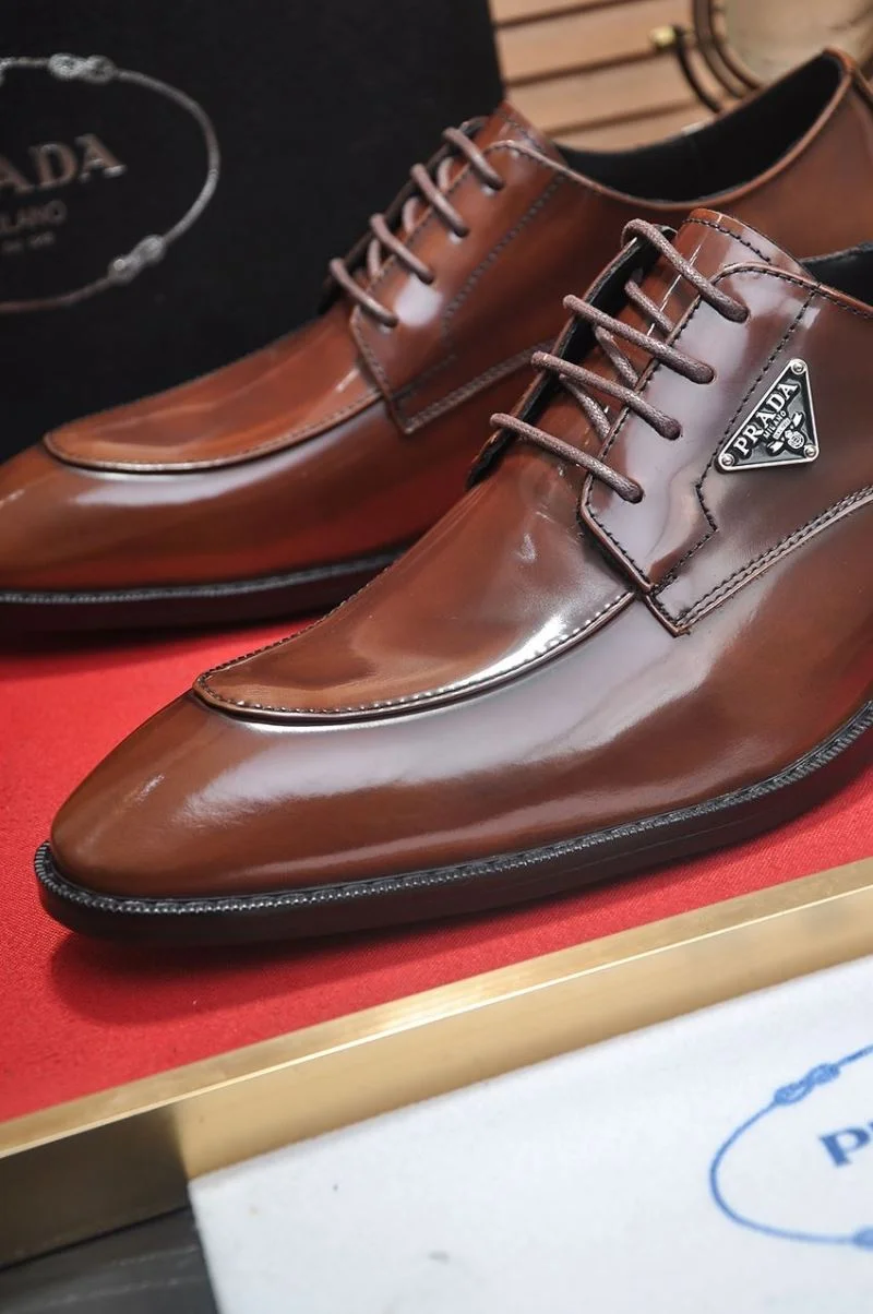 1:1 copy Prada Business Shoes