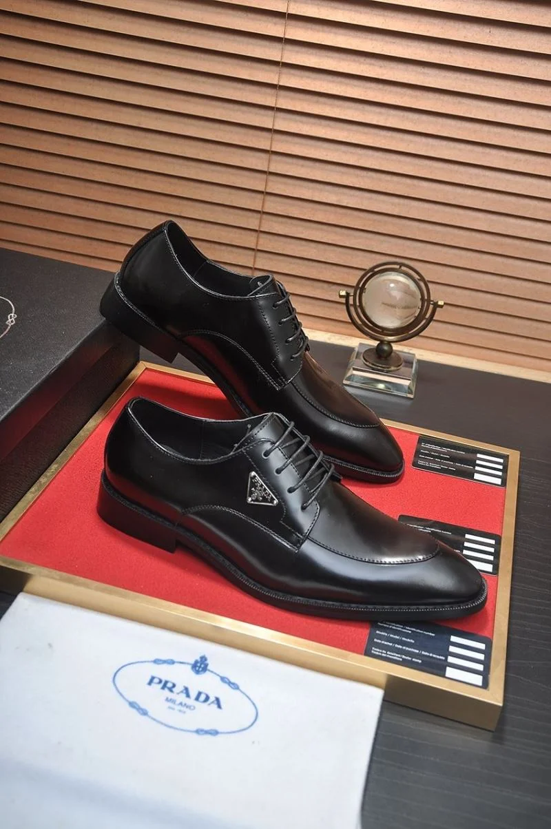 1:1 copy Prada Business Shoes