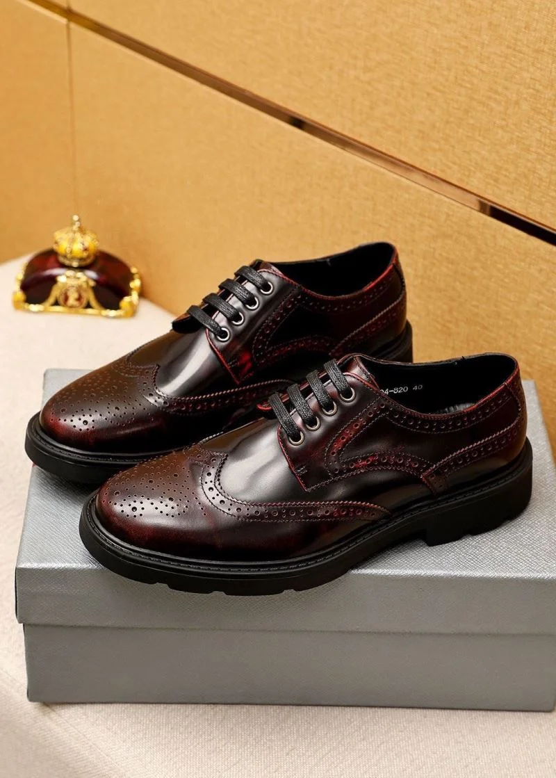 Exact replica Prada Business Shoes