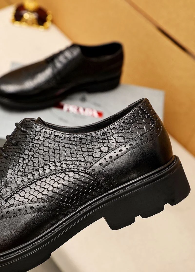 Brand-authenticated Prada Business Shoes