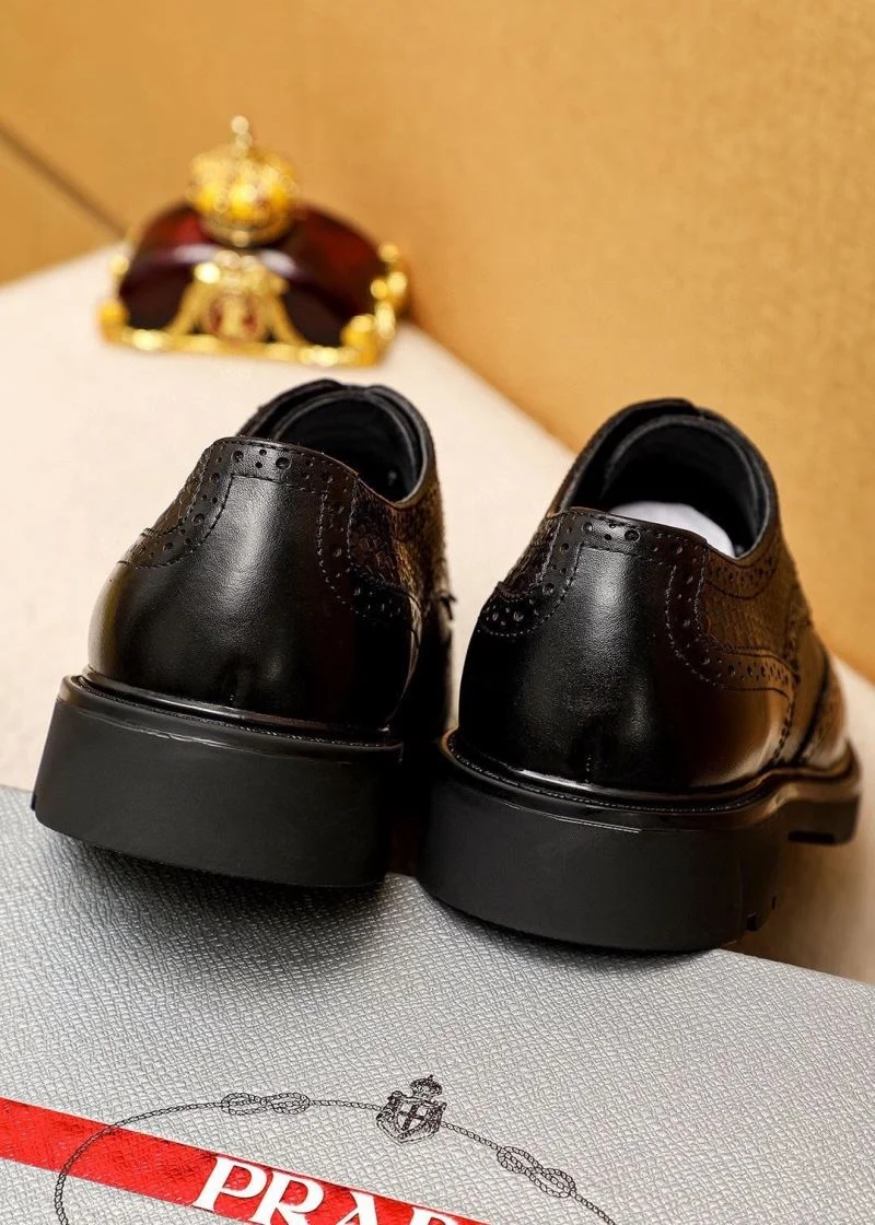 Brand-authenticated Prada Business Shoes