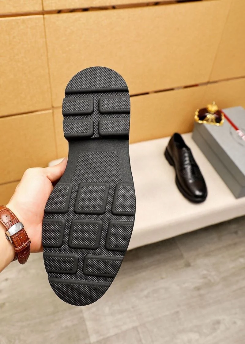 Brand-authenticated Prada Business Shoes