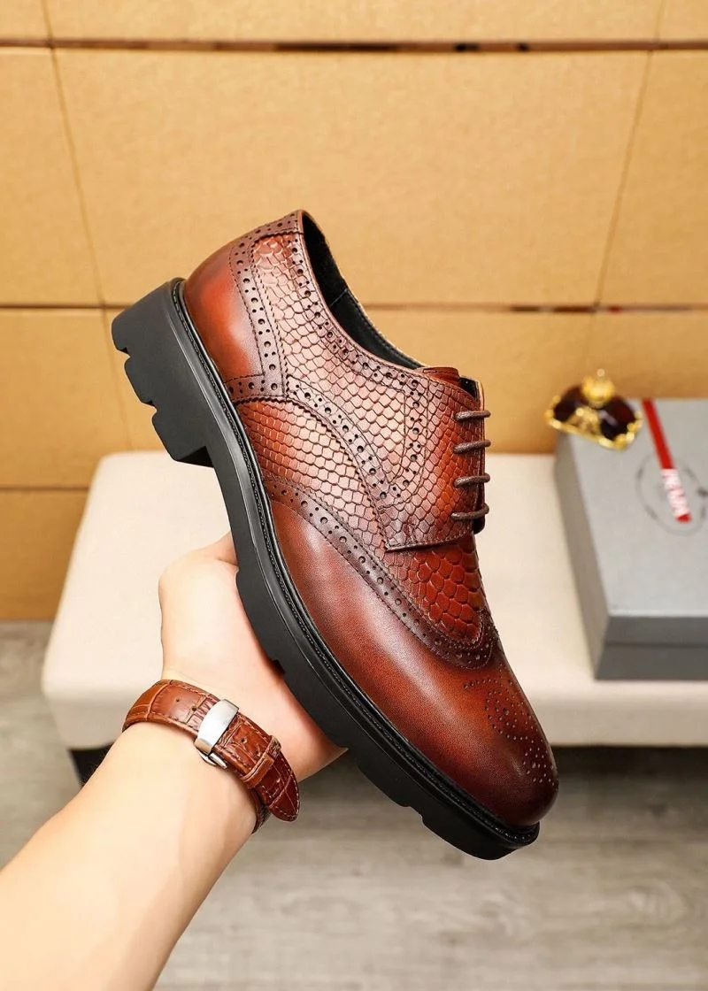 Brand-original Prada Business Shoes