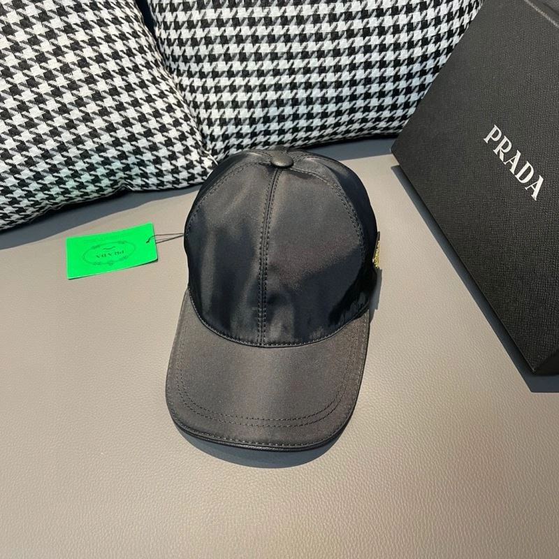 Brand-authenticated Prada Caps