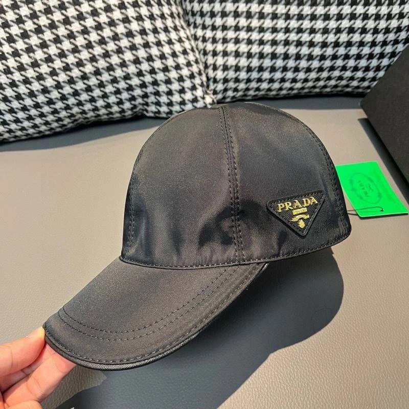 Brand-authenticated Prada Caps