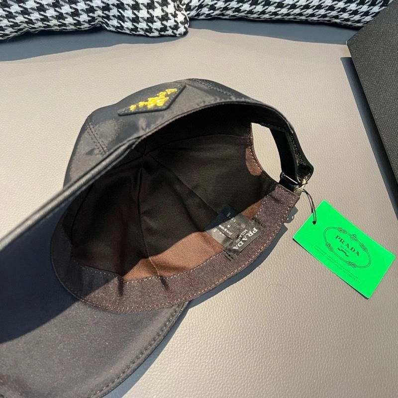 Brand-authenticated Prada Caps