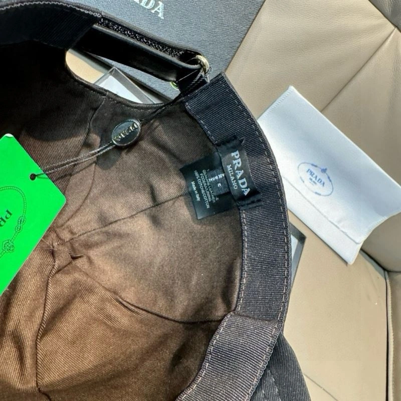 Authentic Prada Caps