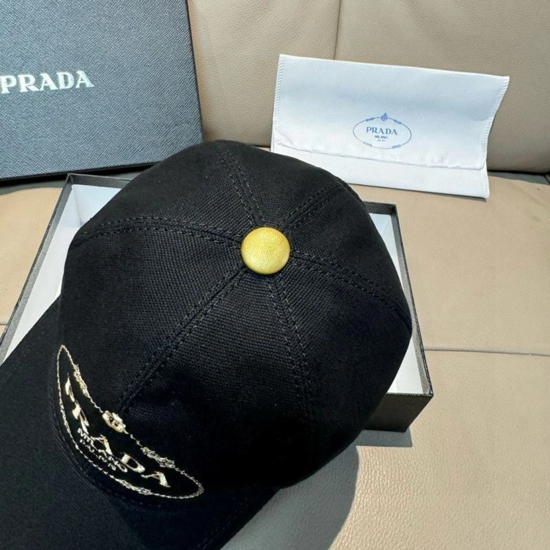 Authentic Prada Caps