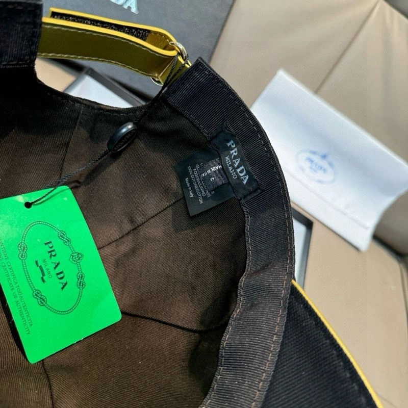 Authentic Prada Caps