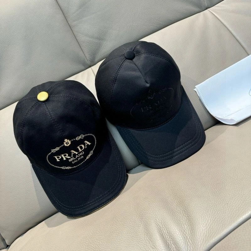 Authentic Prada Caps