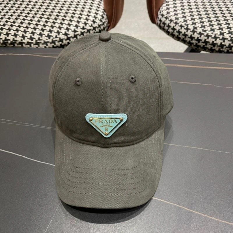 Brand-authenticated Prada Caps