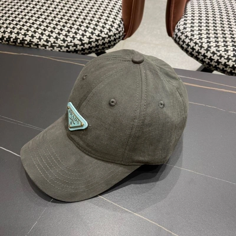 Brand-authenticated Prada Caps