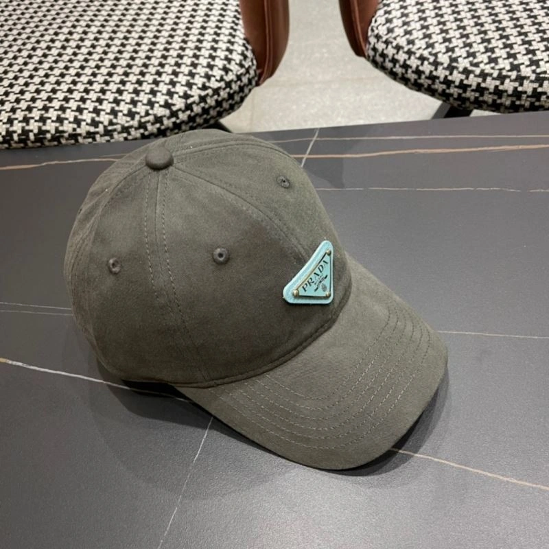 Brand-authenticated Prada Caps