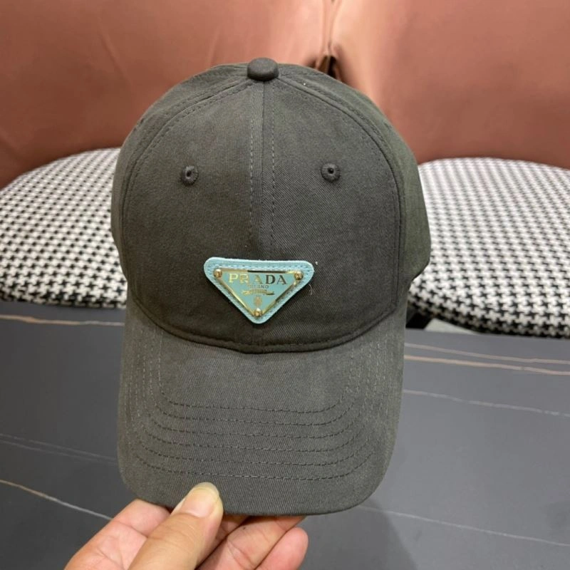 Brand-authenticated Prada Caps