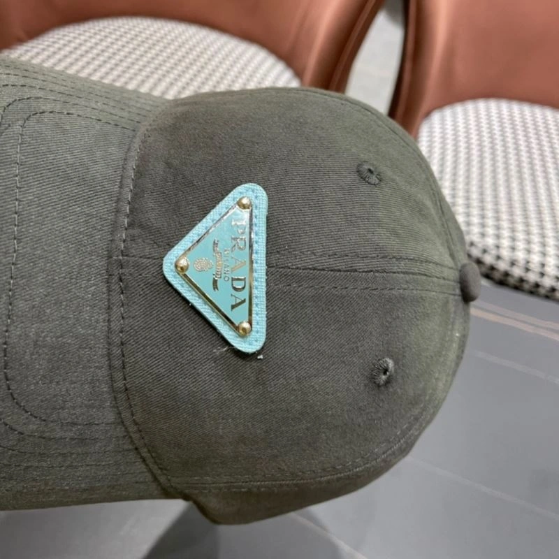 Brand-authenticated Prada Caps
