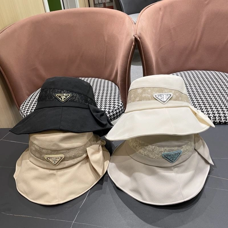 Brand-authenticated Prada Caps