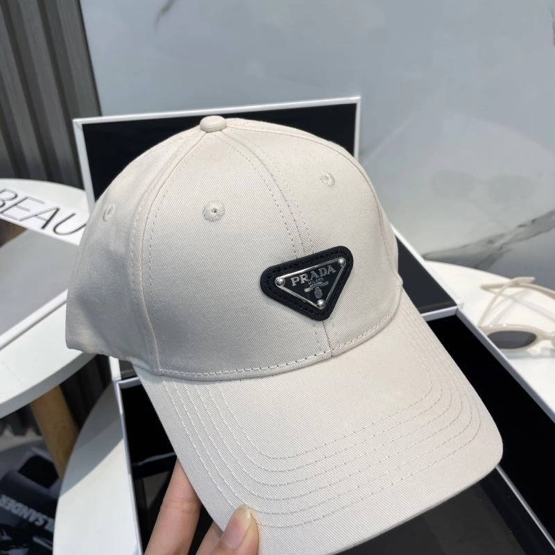 Brand-authenticated Prada Caps