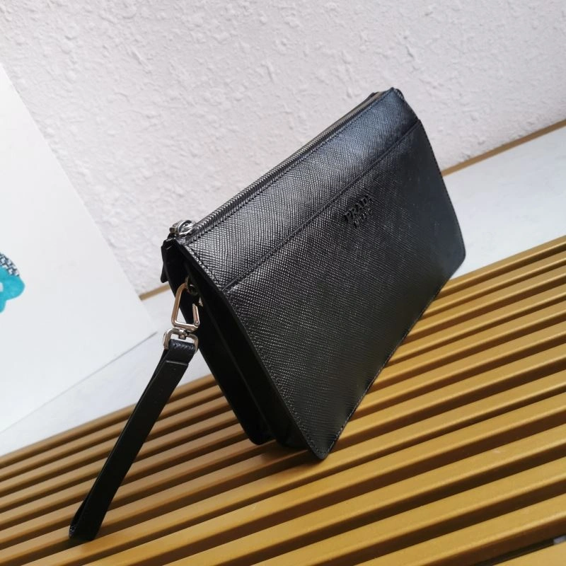 Brand-authenticated Prada Clutch Bags