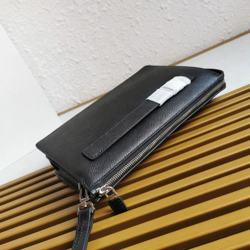 Brand-authenticated Prada Clutch Bags