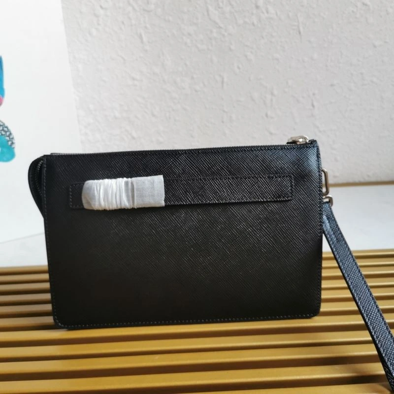 Brand-authenticated Prada Clutch Bags