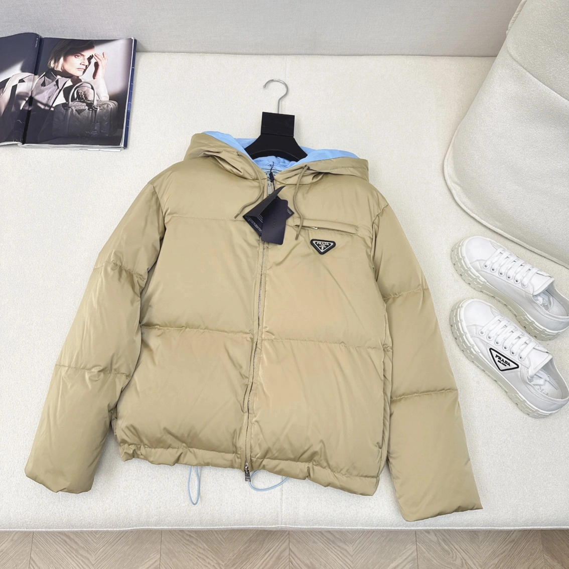 Exact replica Prada Down Jackets