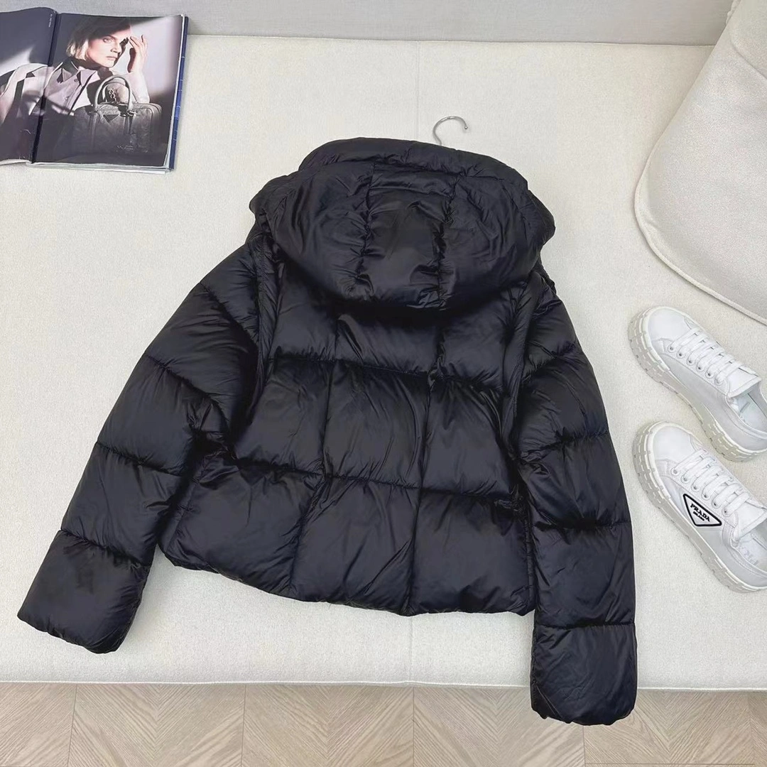 Brand-authenticated Prada Down Jackets