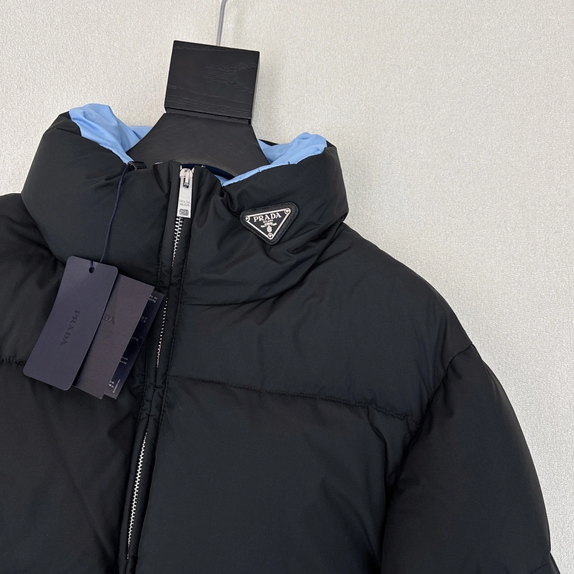 Brand-authenticated Prada Down Jackets
