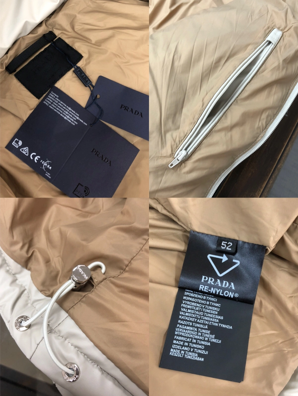 Original Prada Down Jackets