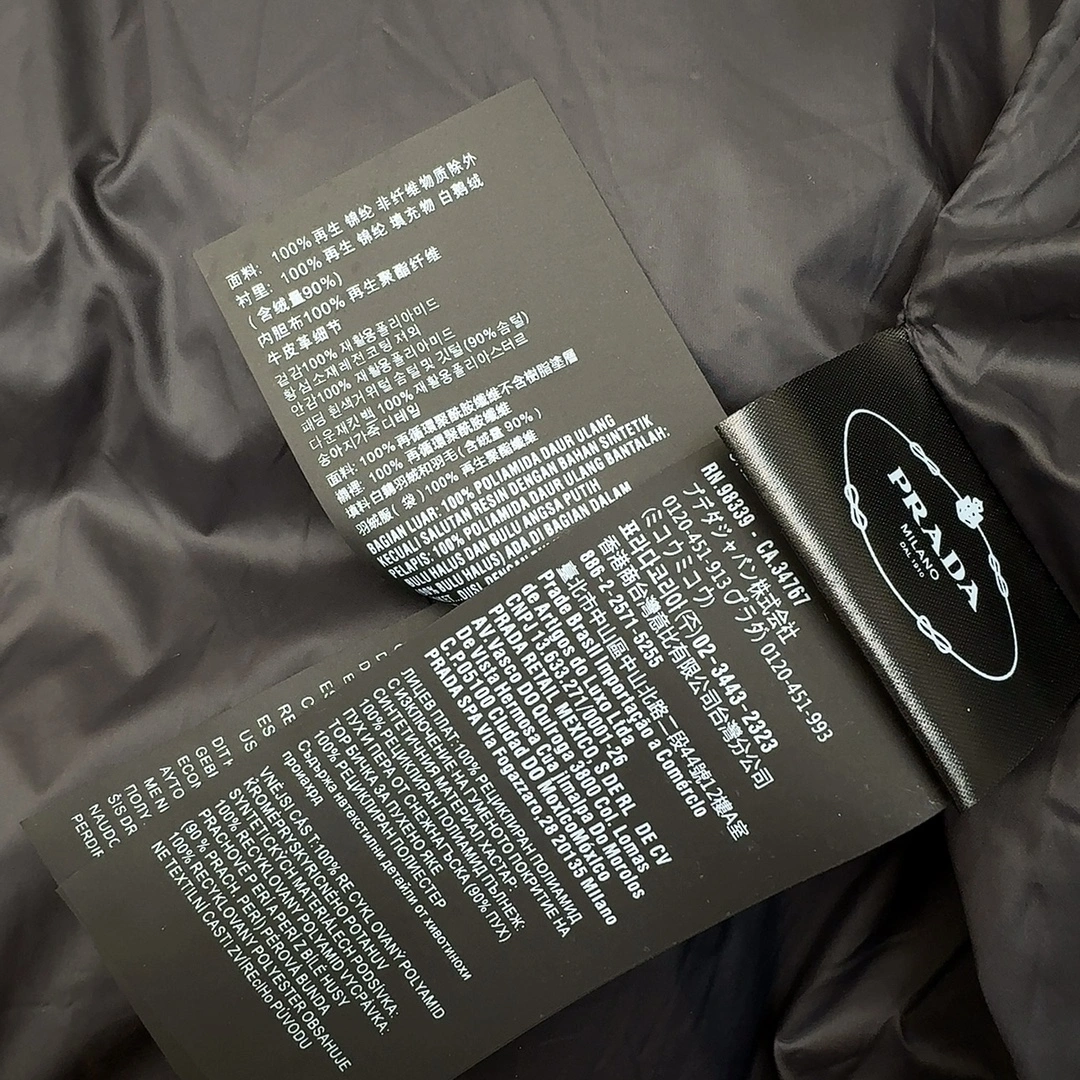 Mirror quality Prada Down Jackets
