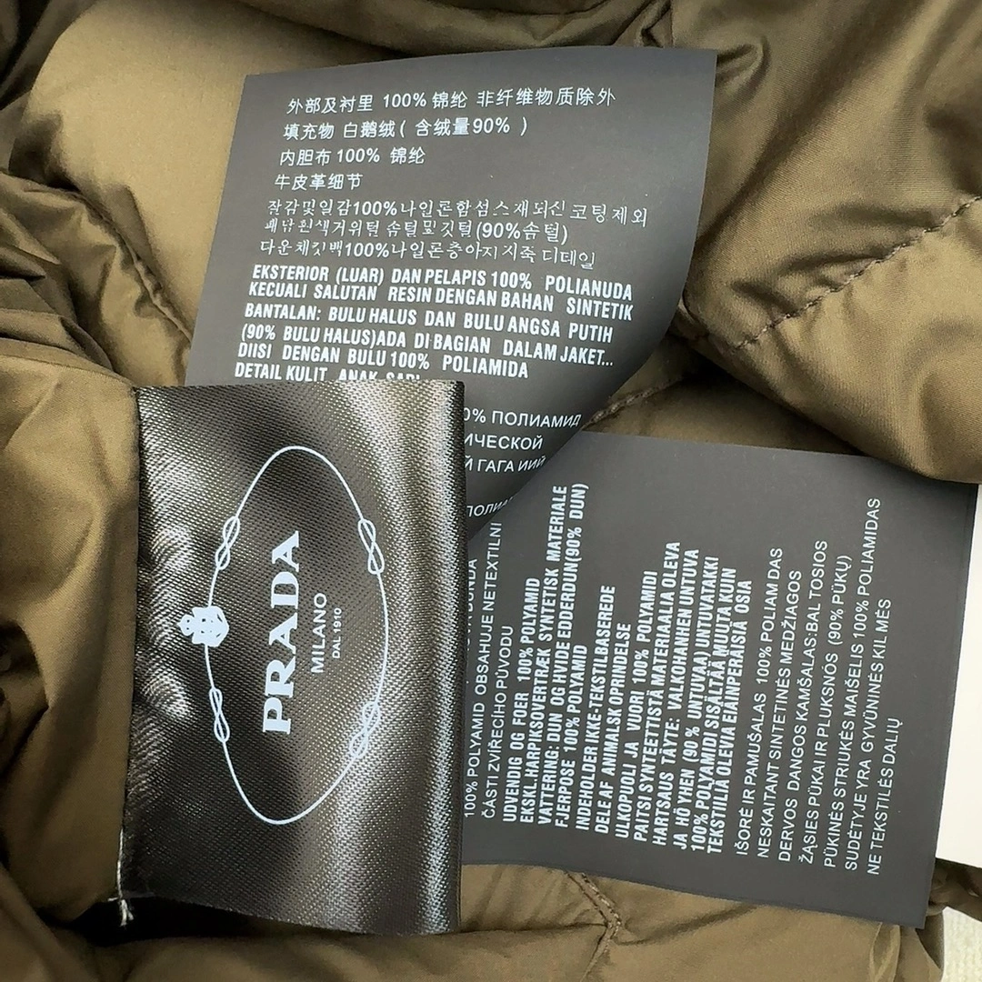 Brand-original Prada Down Jackets