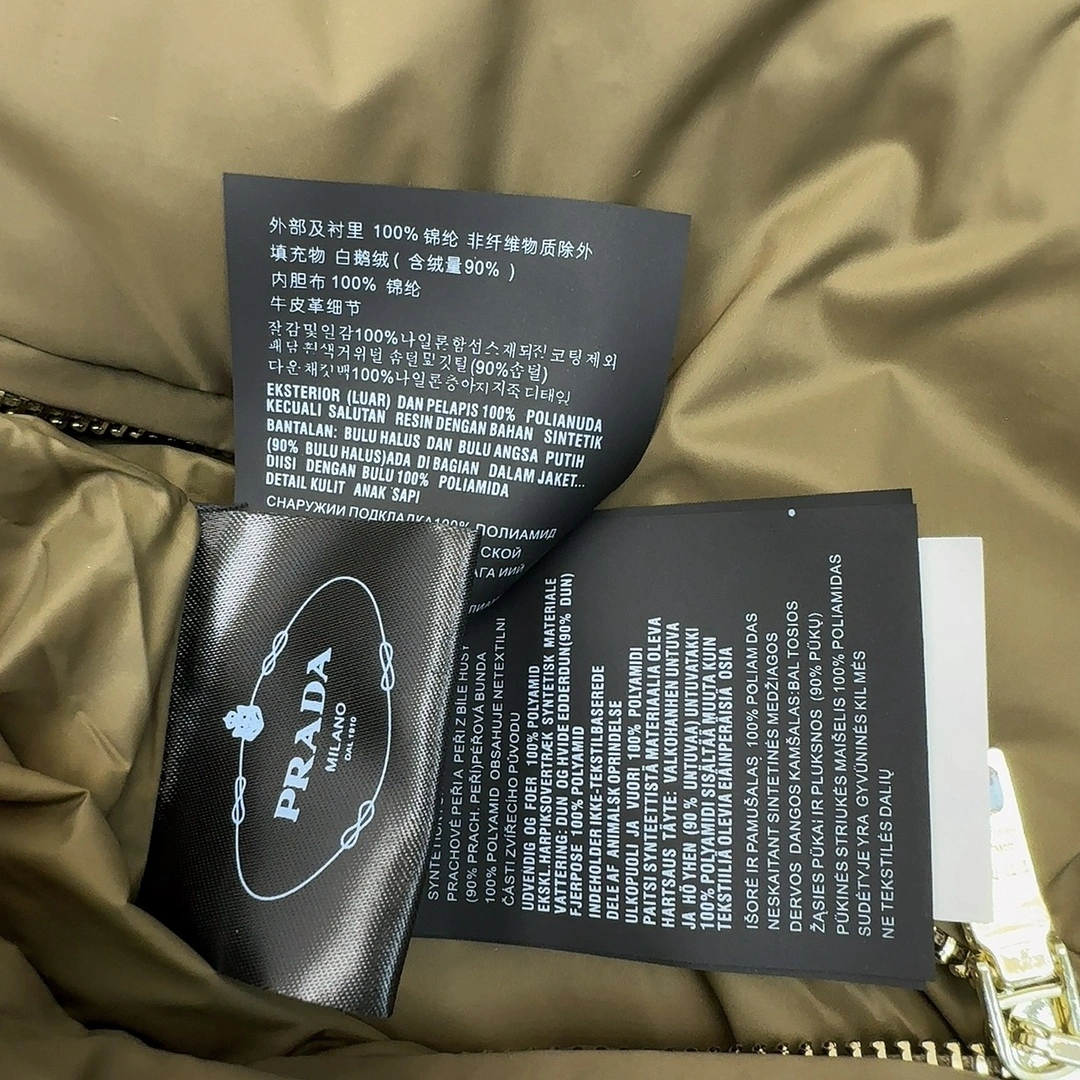Authentic Prada Down Jackets