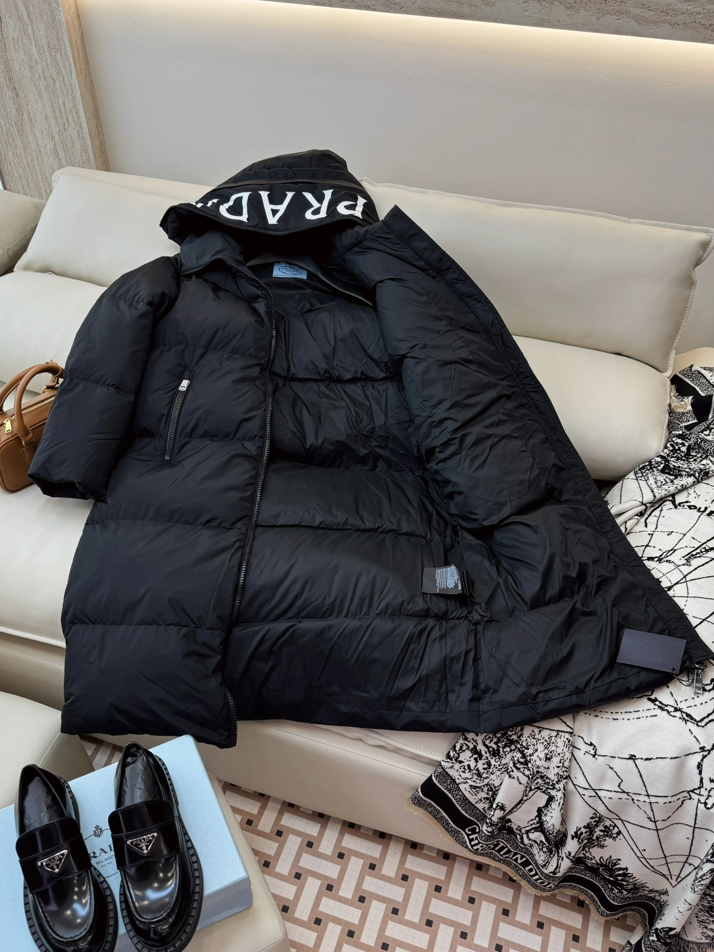 High fidelity Prada Down Jackets