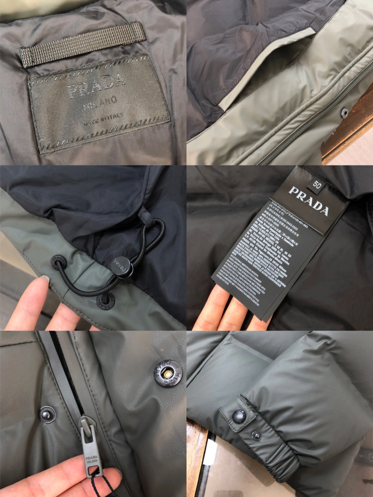 Original Prada Down Jackets