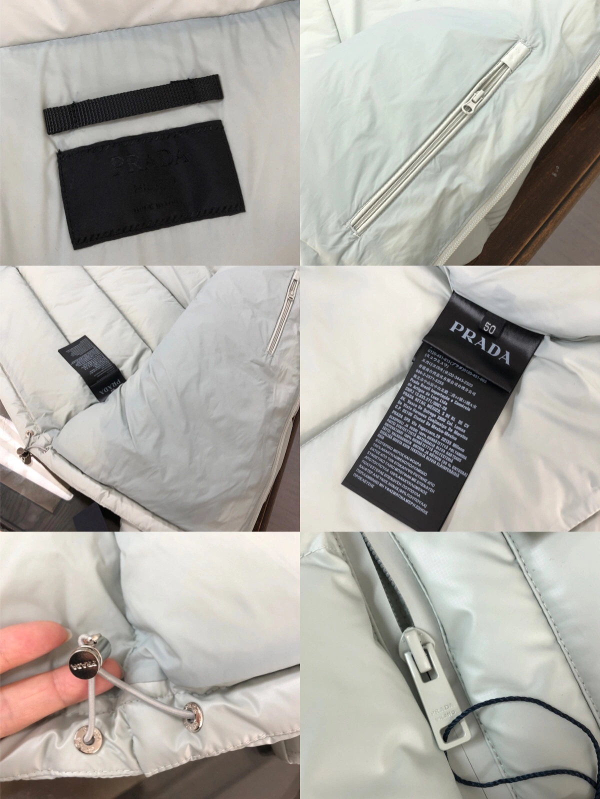 High fidelity Prada Down Jackets