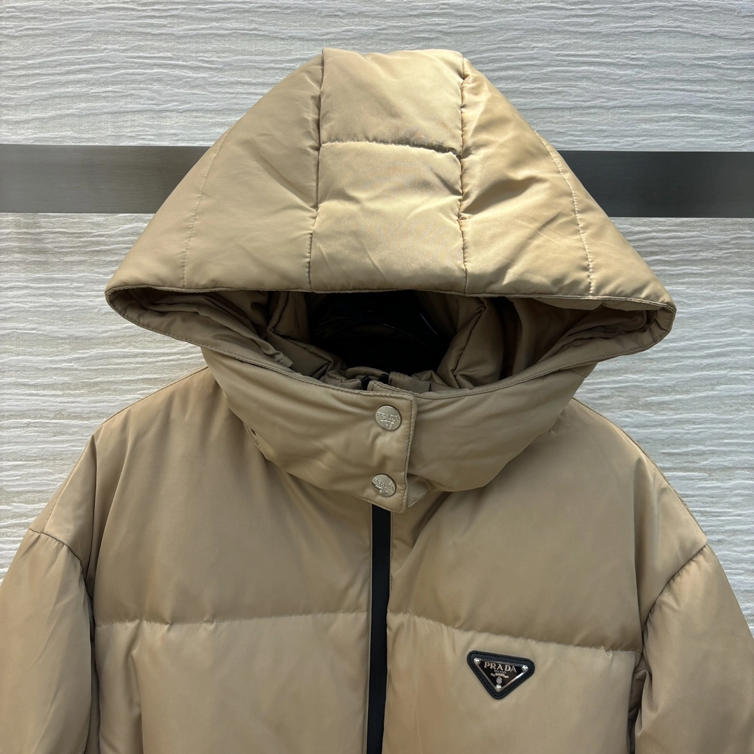 Brand-authenticated Prada Down Jackets