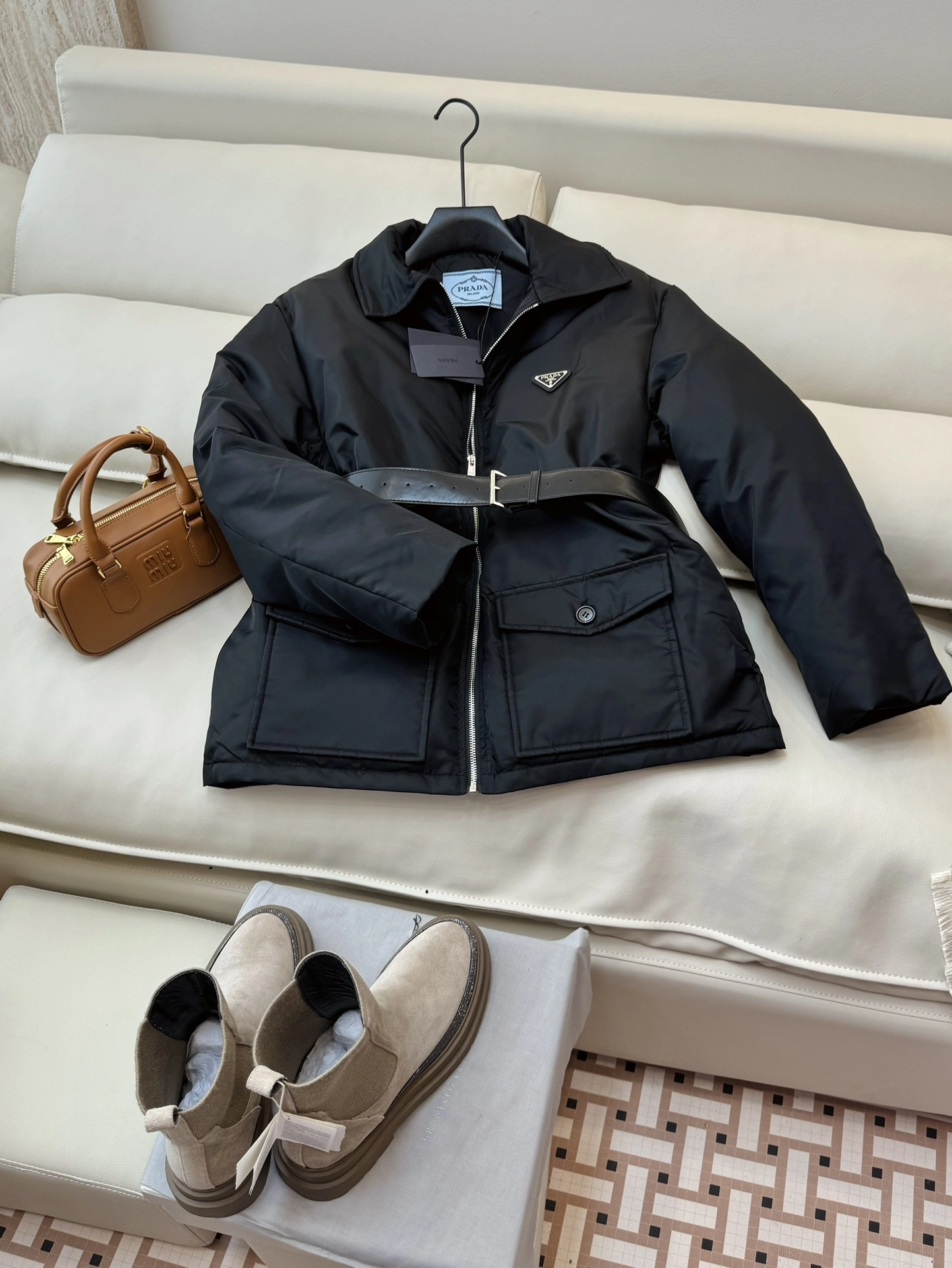Factory-made Prada Down Jackets