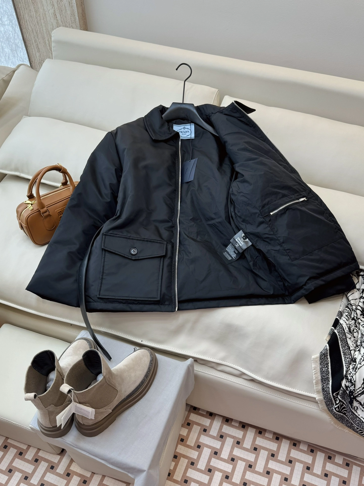 Factory-made Prada Down Jackets