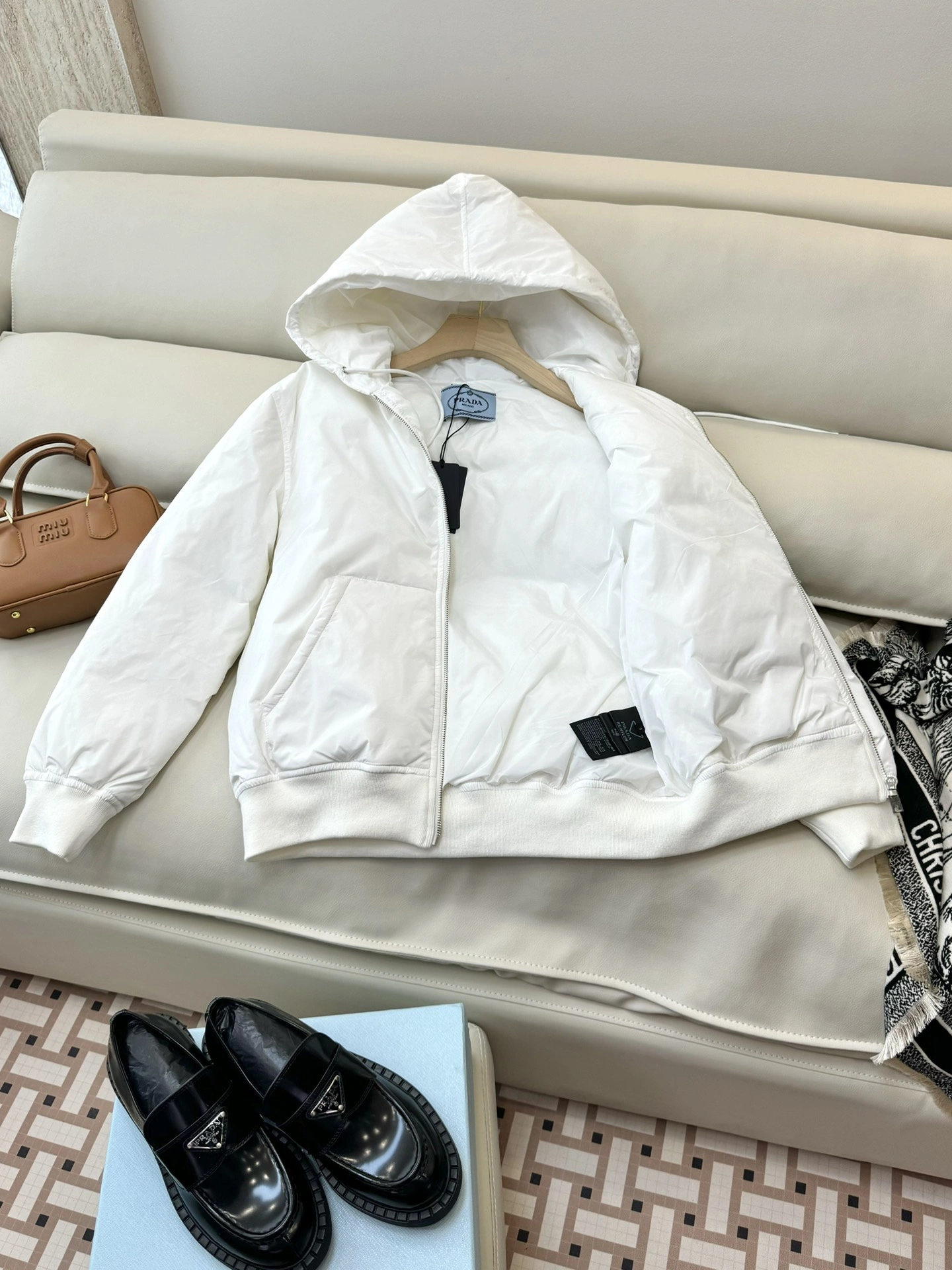 Authentic Prada Down Jackets