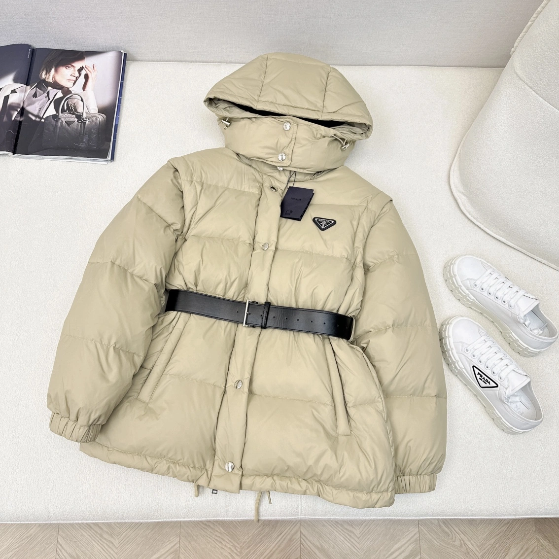 Precise copy Prada Down Jackets