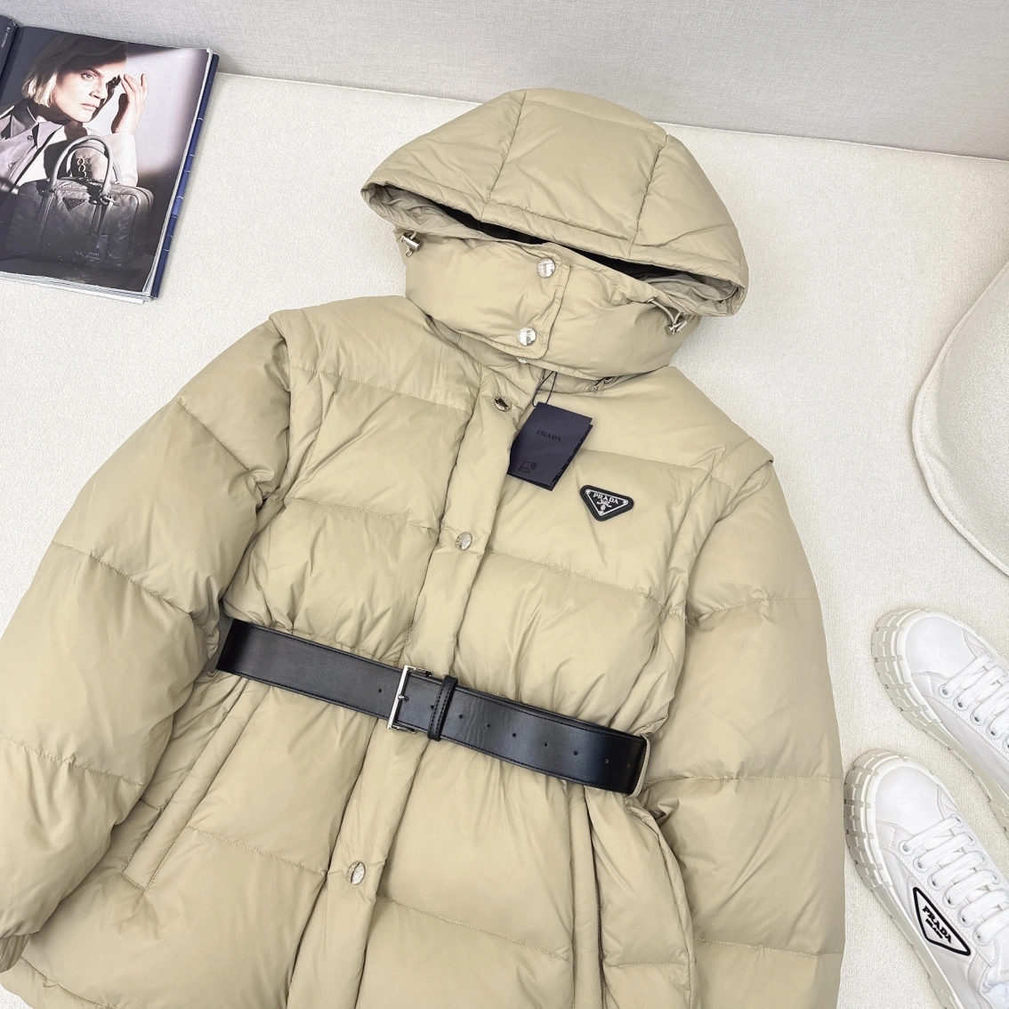 Precise copy Prada Down Jackets
