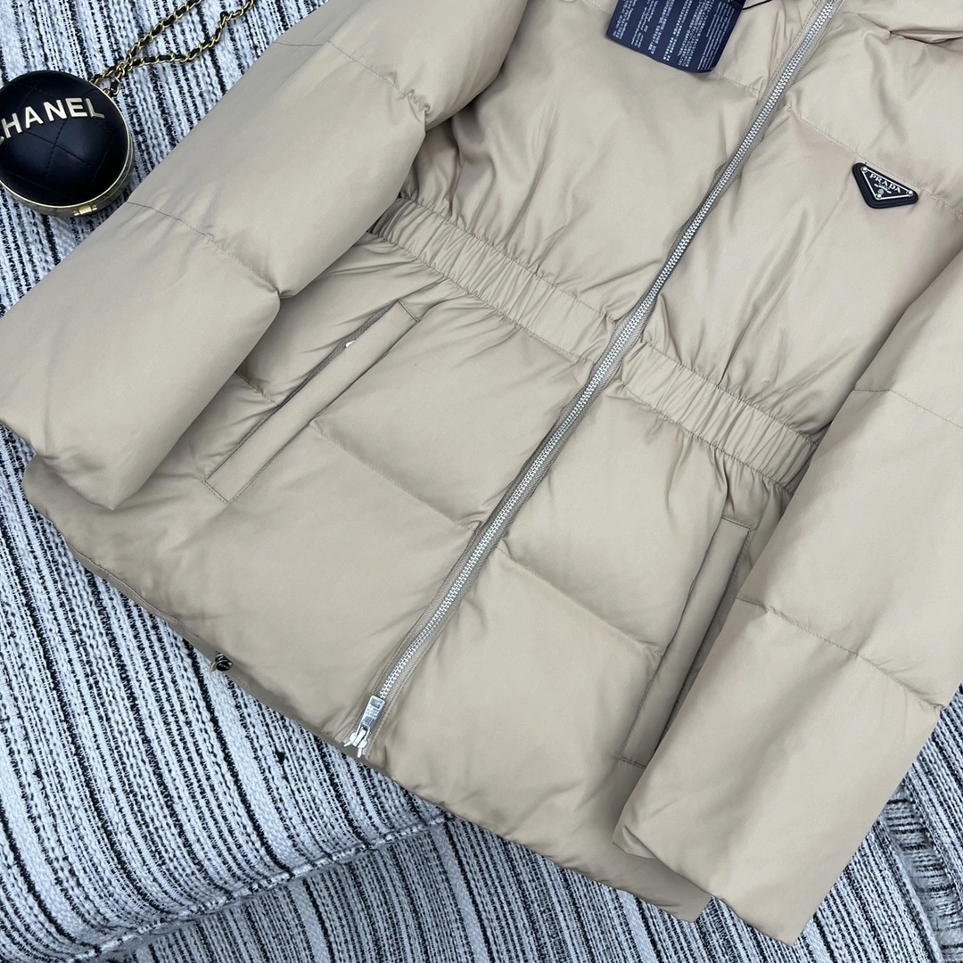 Brand-authenticated Prada Down Jackets