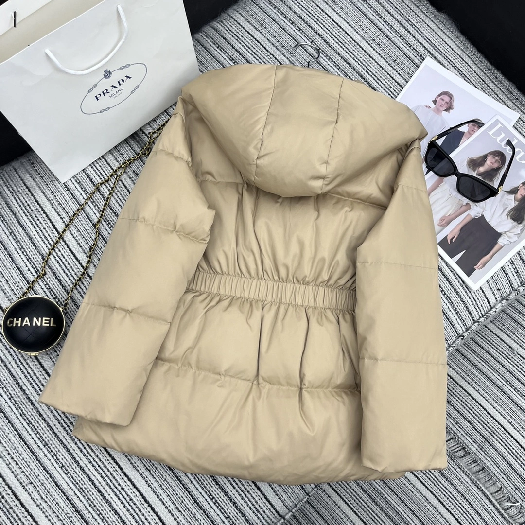 Brand-authenticated Prada Down Jackets