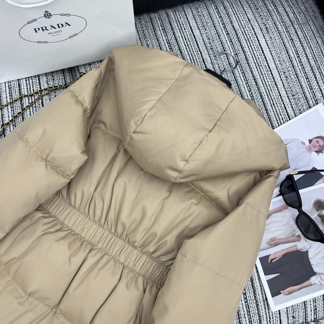 Brand-authenticated Prada Down Jackets