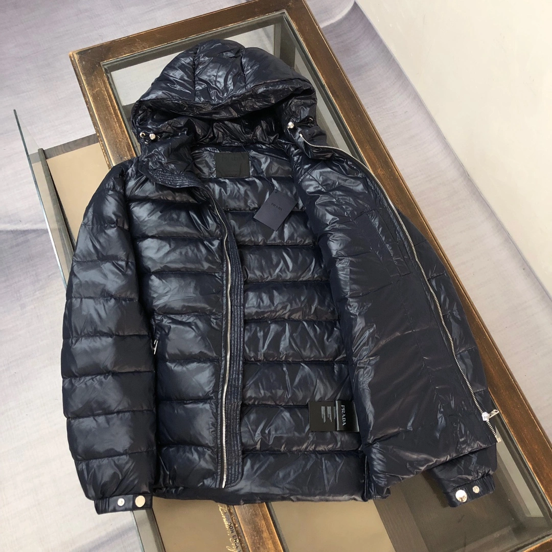 Brand-authenticated Prada Down Jackets