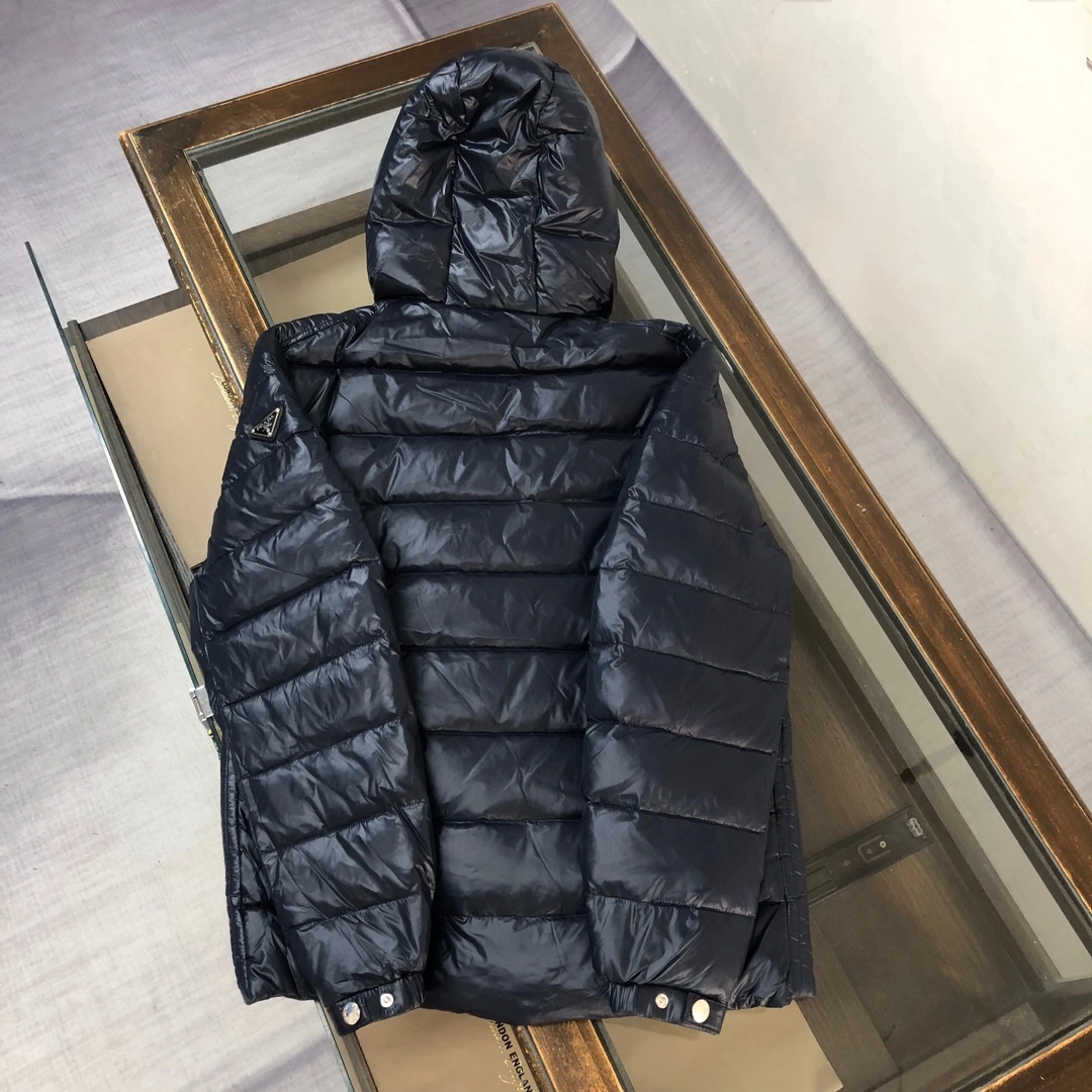 Brand-authenticated Prada Down Jackets