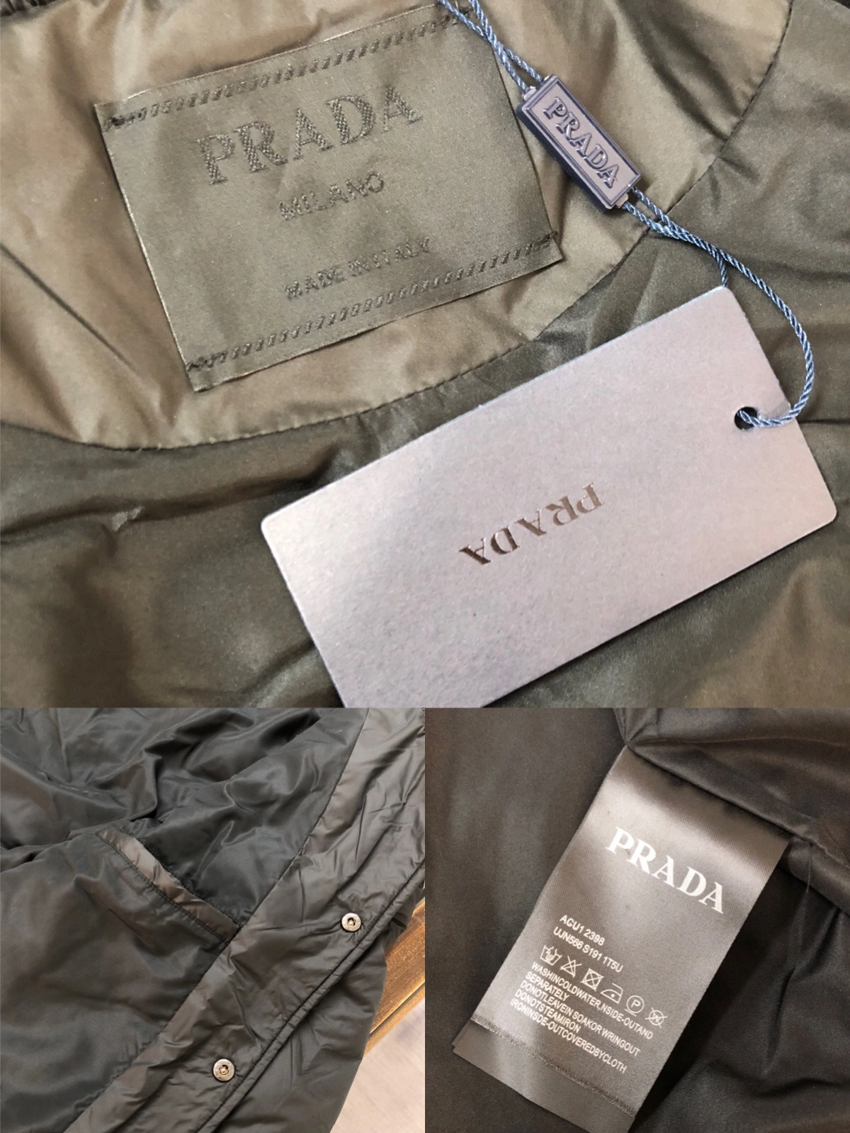 Brand-original Prada Down Jackets