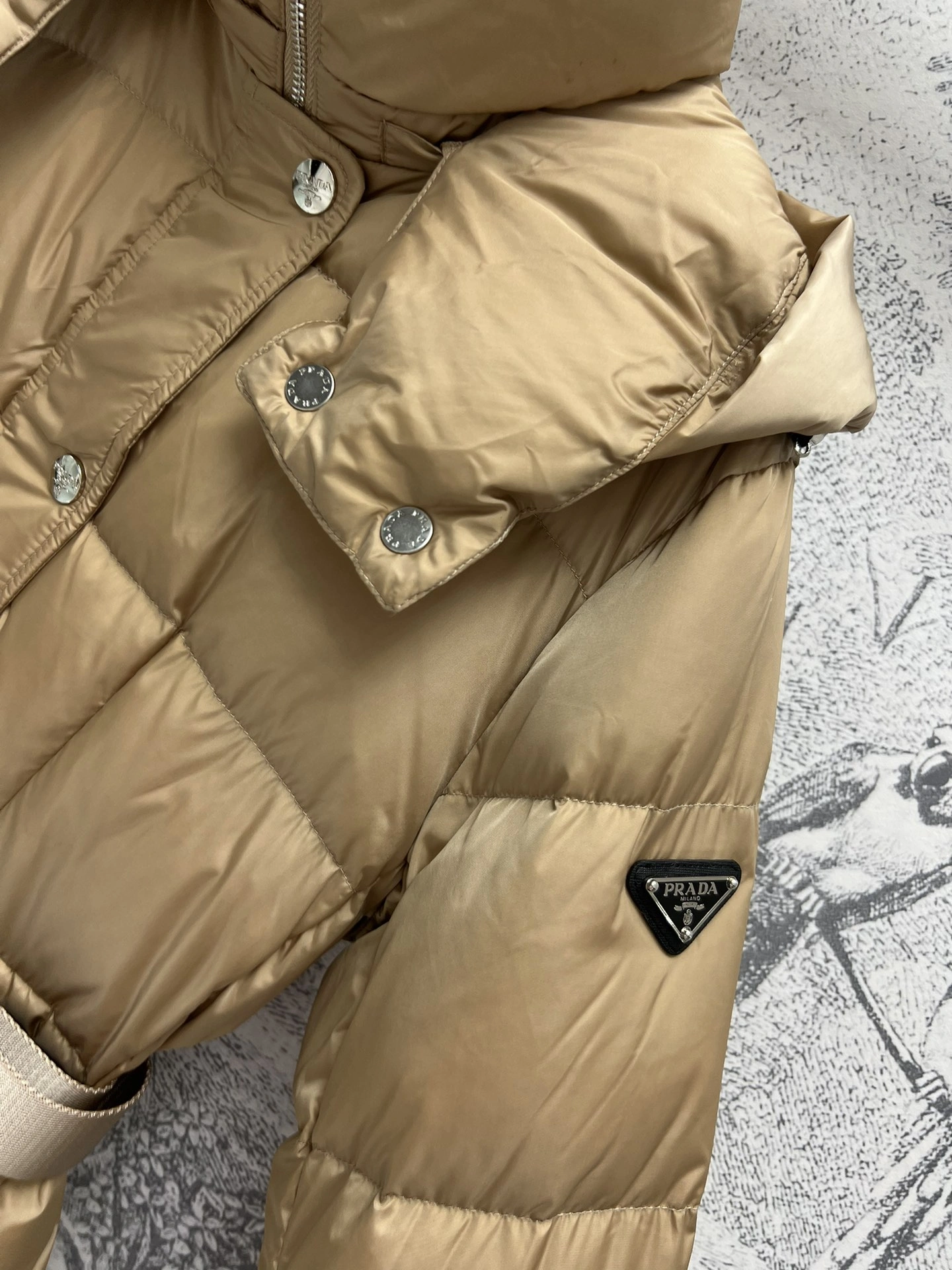 High accuracy Prada Down Jackets