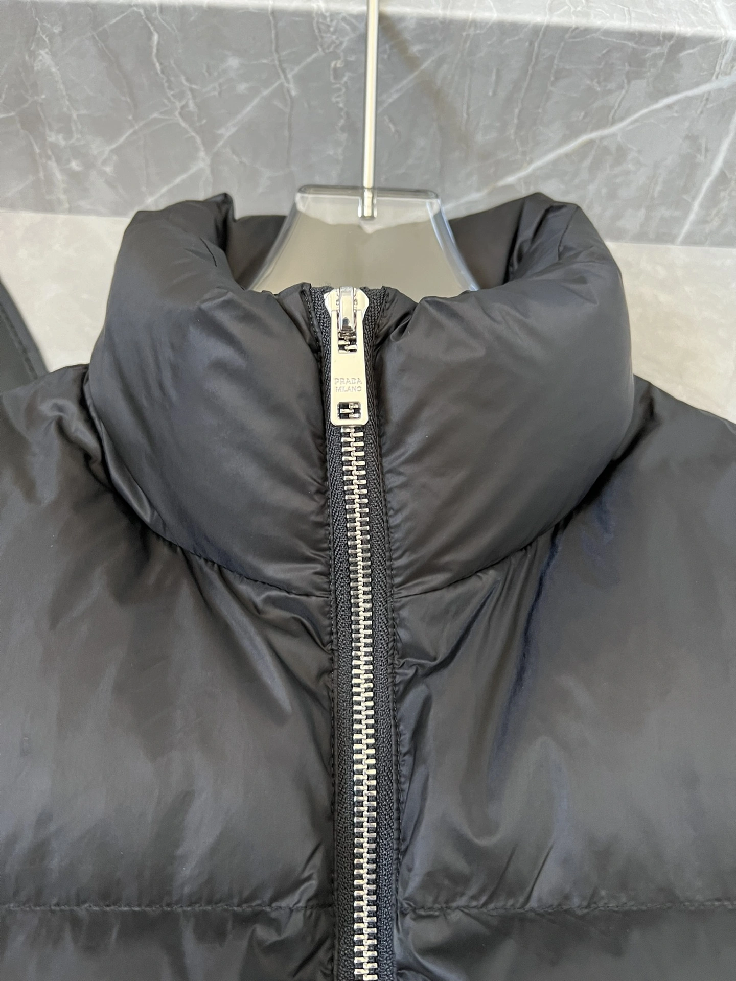 Brand-authenticated Prada Down Jackets