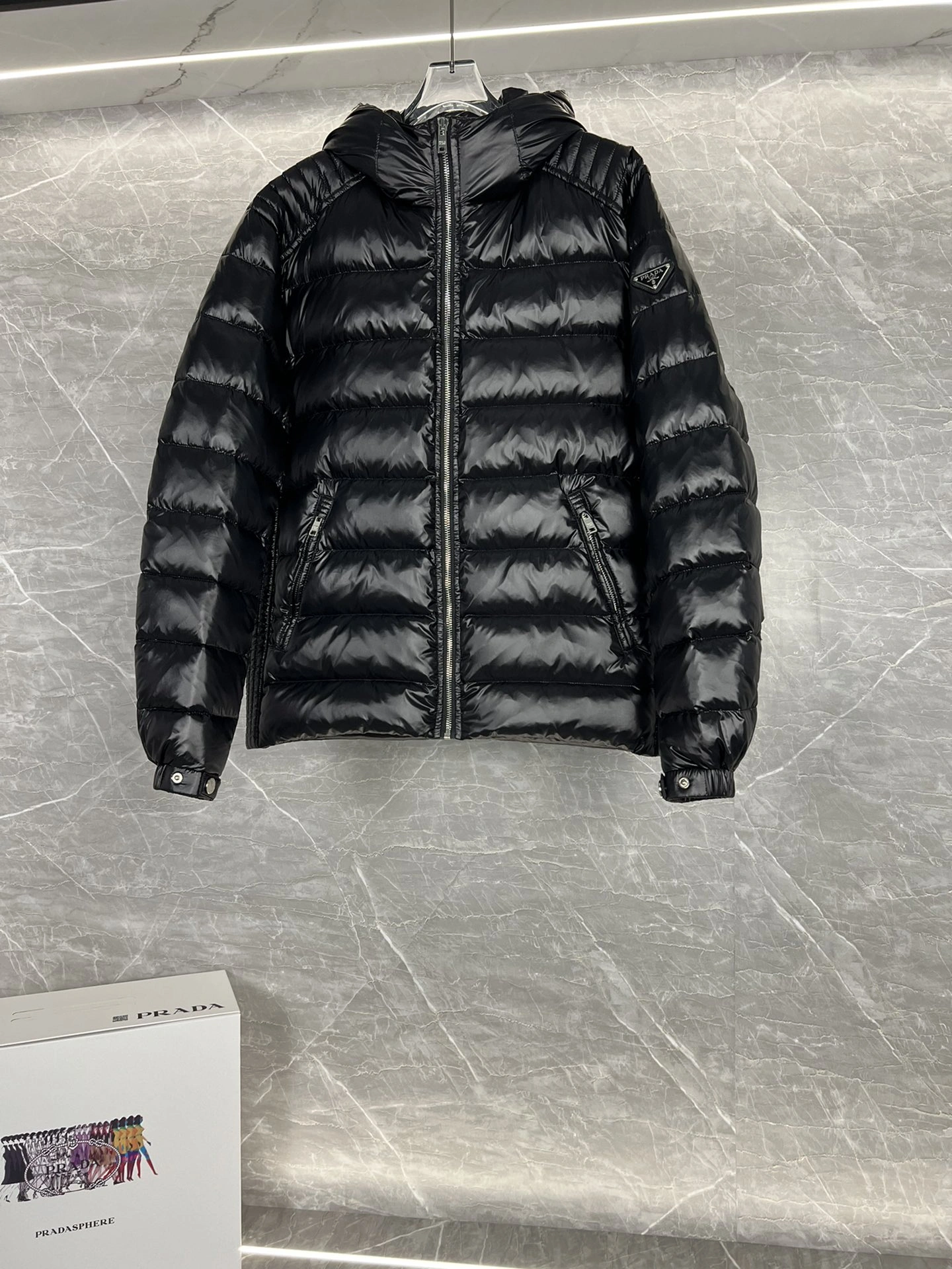 Authentic Prada Down Jackets