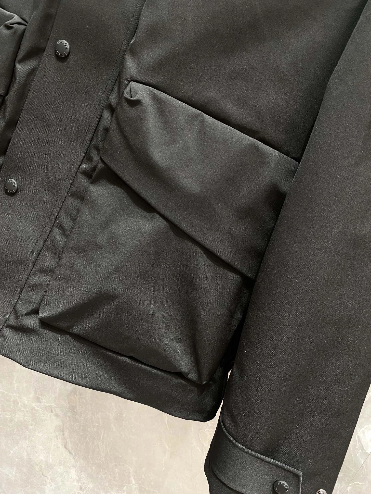 Brand-authenticated Prada Down Jackets